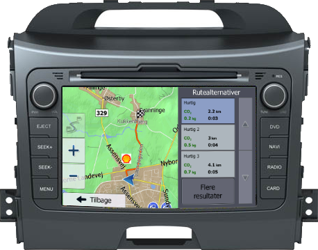 Kia Sportage Navigation - Kia - Dansk Autoudstyr
